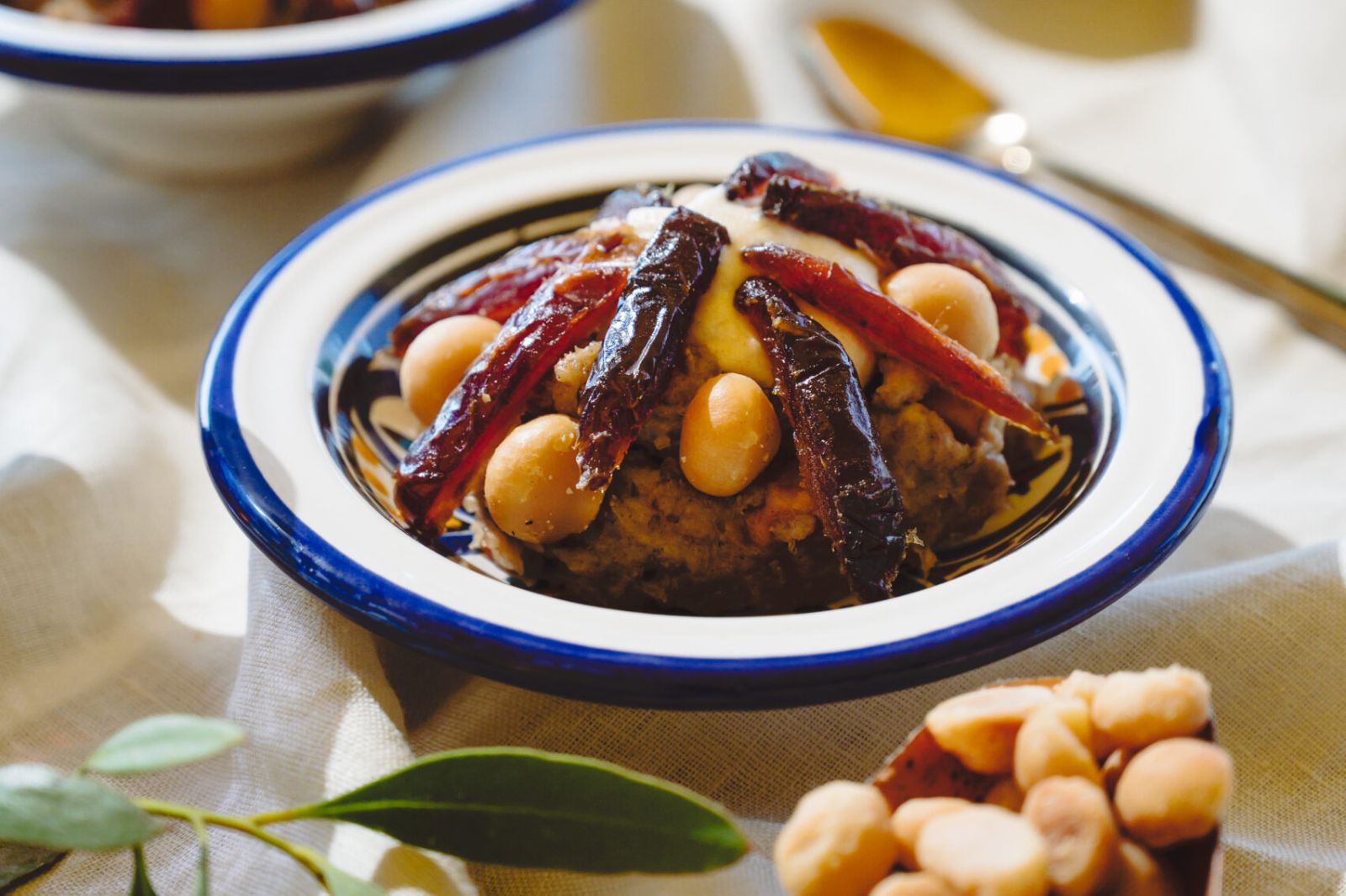 Masoub – Yemeni banana, bread and macadamia pudding - Australian Macadamias